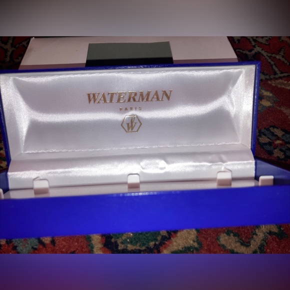 Waterman | Office | Perfect Box Waterman Paris France Empty Blue Box ...